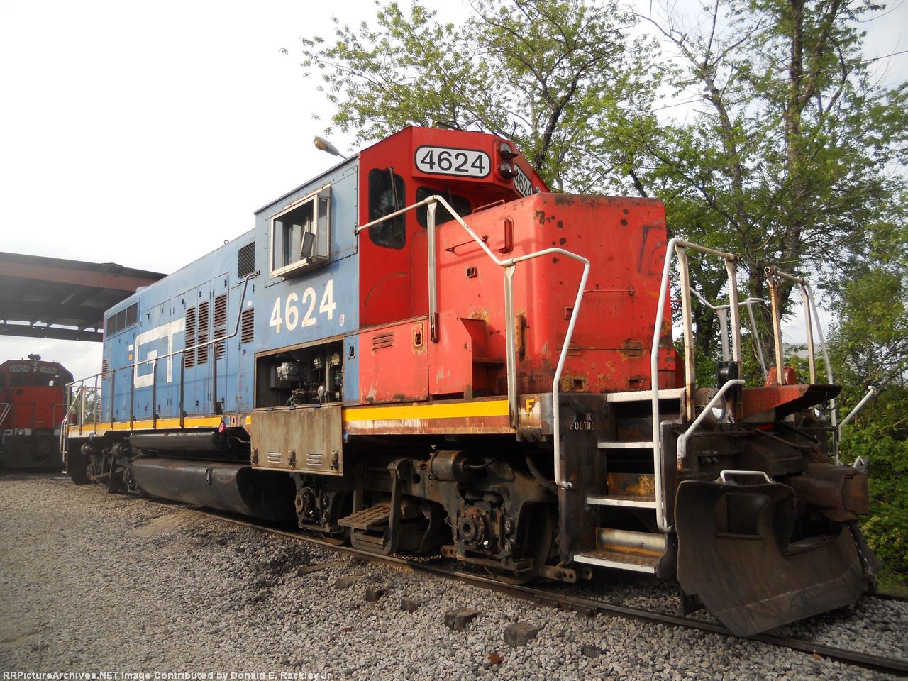 CLNA 4624 before new paint